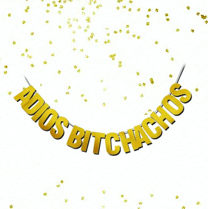 Buy Tiny Miracles Adios achos Gold Banner Final Fiesta Moving Going ...