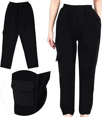 Amazon.com: Blosssound Summer Men's Chef Pants Pack Classic 5 Pocket ...