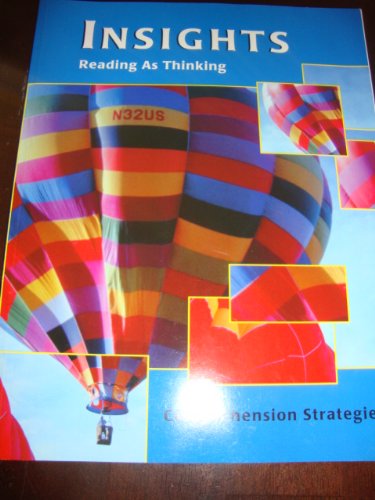 Insights - Reading As Thinking - Comprehension Strategies (Blue Level ...