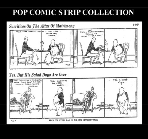 Pop Comic Strip Collection: Golden Age Humor Newspaper Comic Strip ...