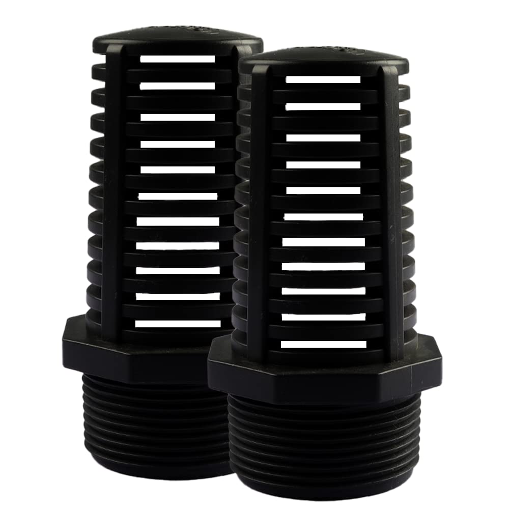 Amazon.com: 1-1/2 Inch Threaded Suction/Overflow Strainer, Screen ...