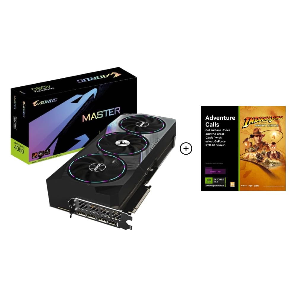 Buy GIGABYTE AORUS GeForce RTX 4080 AORUS MASTER 16GB Graphics Card ...