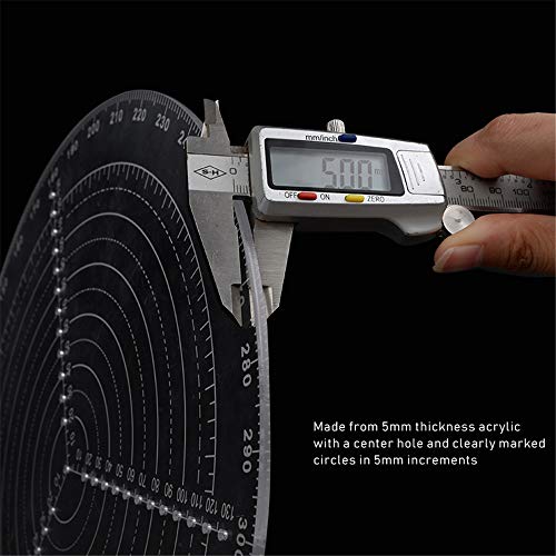 Snapklik.com : 200mm/ 8 Inch Round Center Finder Compass For Wood ...