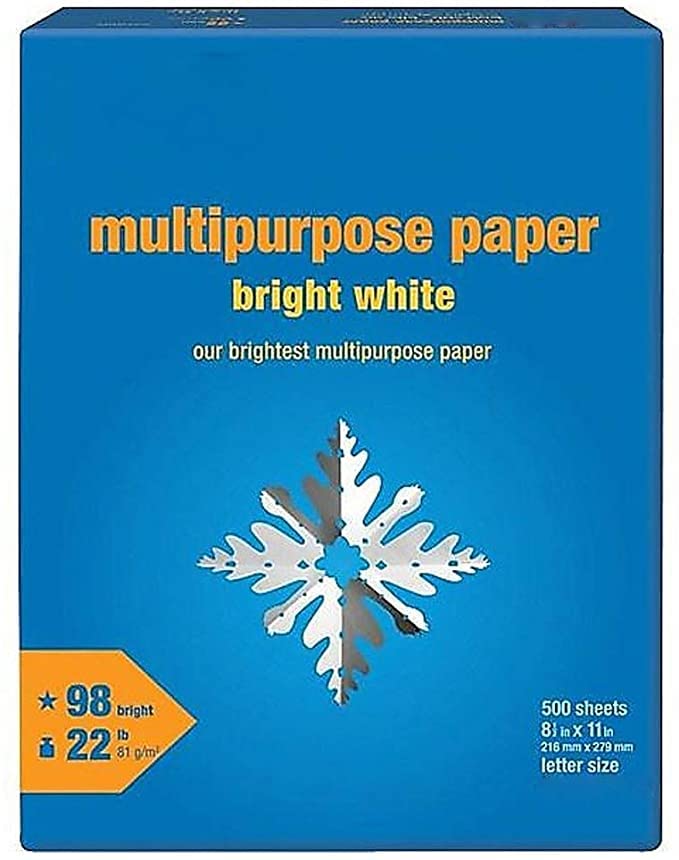Snapklik.com : MyOfficeInnovations 651659 8.5x11 Multipurpose Paper 22 Lbs