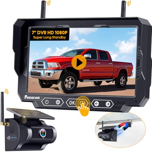 Top 10 Solar Wireless Backup Camera of 2022 - Katynel