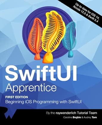 Amazon.co.jp: SwiftUI Apprentice (First Edition): Beginning iOS Programming with SwiftUI ...