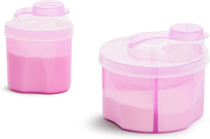 Amazon.com : Munchkin Powdered Formula Dispenser Combo Pack - Pink ...