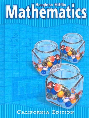 Mathematics, California Edition: Level 4 (Houghton Mifflin Mathmatics): HOUGHTON MIFFLIN ...