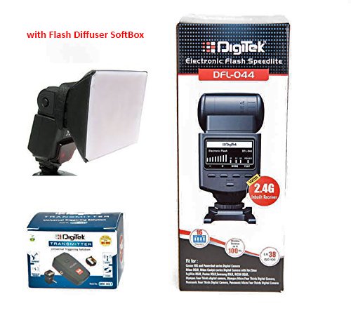 Digitek DFL-044 Flash with Inbuilt 2.4G Receiver and DRM-002 ...