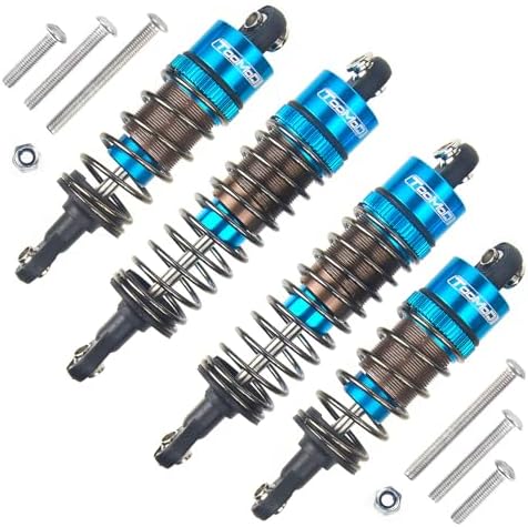 Amazon.com: 4-Pack RC Car Shock Absorbers Metal Shocks Damper ...