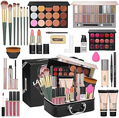 Amazon.com : Makeup Kit Full Multi-Purpose Beauty Set Festive Gift Box ...