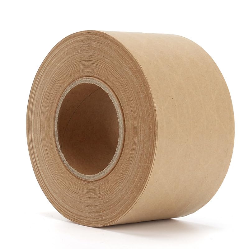 Paper Tape,Brown Packing Tape, 2" x 150 Feet,Box Moving Tape,Reinforced ...