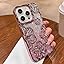 Amazon.com: KANGHAR Compatible with iPhone 15 Pro Max Case Glitter Bling Luxury Plating Gradient ...