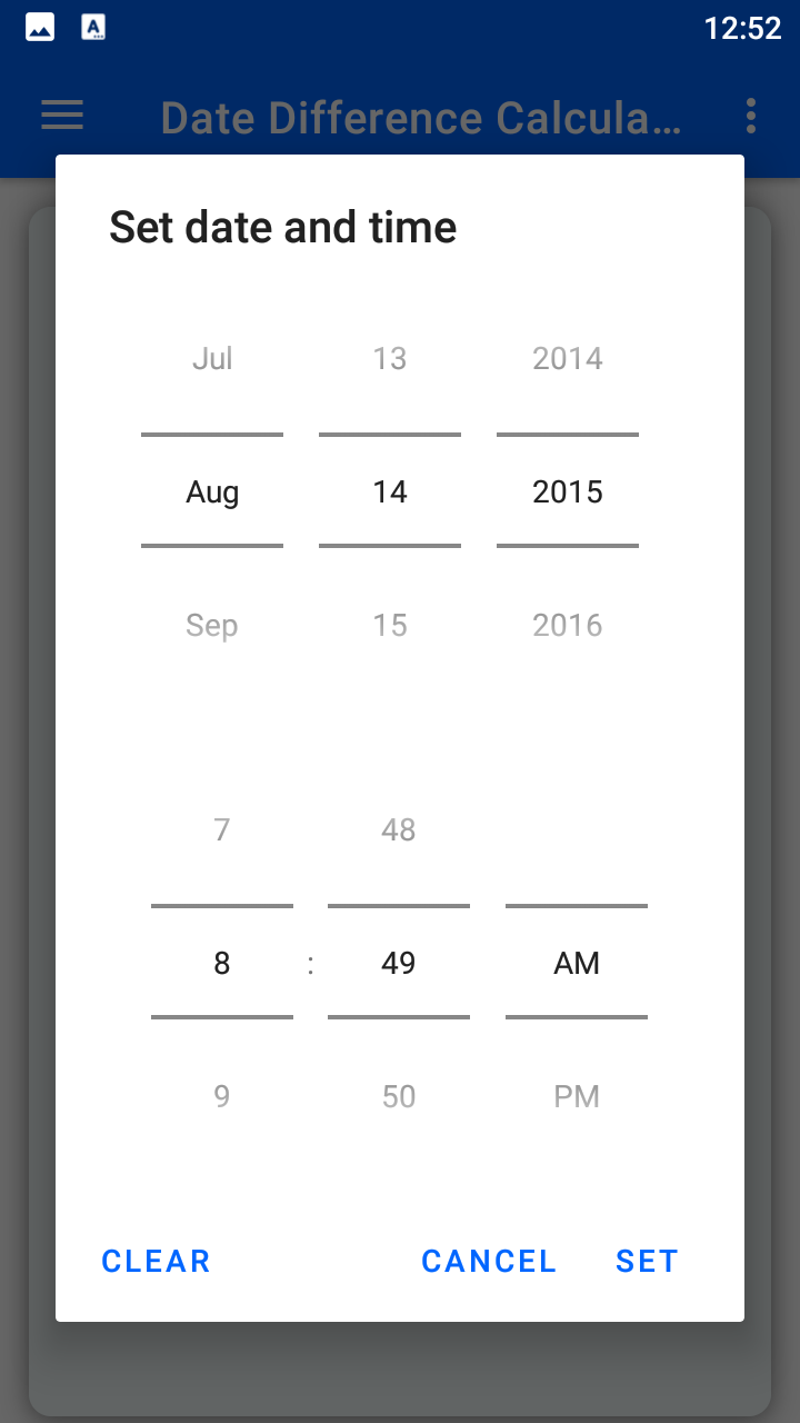 Date Difference Calculator:Amazon.in:Appstore for Android