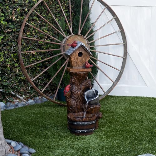 Snapklik.com : Alpine Corporation ZEN882 Outdoor Floor Barrel And ...