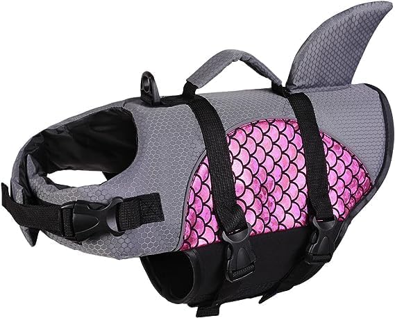 Inllex Dog Life Jackets,Dog Saver Life Jacket, Dog Swimming Life Vest ...