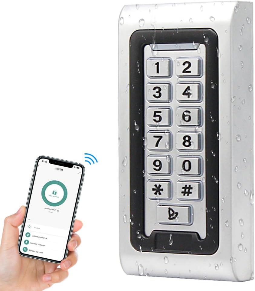 Amazon.com : WiFi Mobile App Remote Control,Security Access Control ...