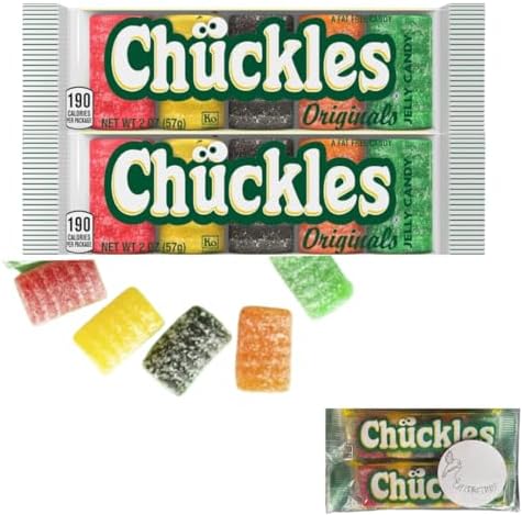 Amazon.com : Chuckles. Original Candies Sugar-coated, Fruity candy, 2 ...