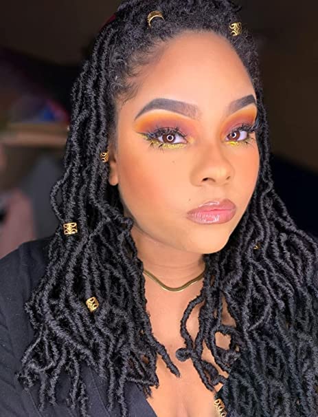 Amazon.com: Toyotress Faux Locs Crochet Hair - 16 Inch 6 Packs Soft ...