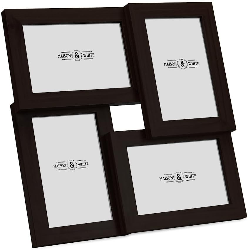 Aperture Photo Frame 6" x 4” Black | Picture Wooden Photograph Frames ...