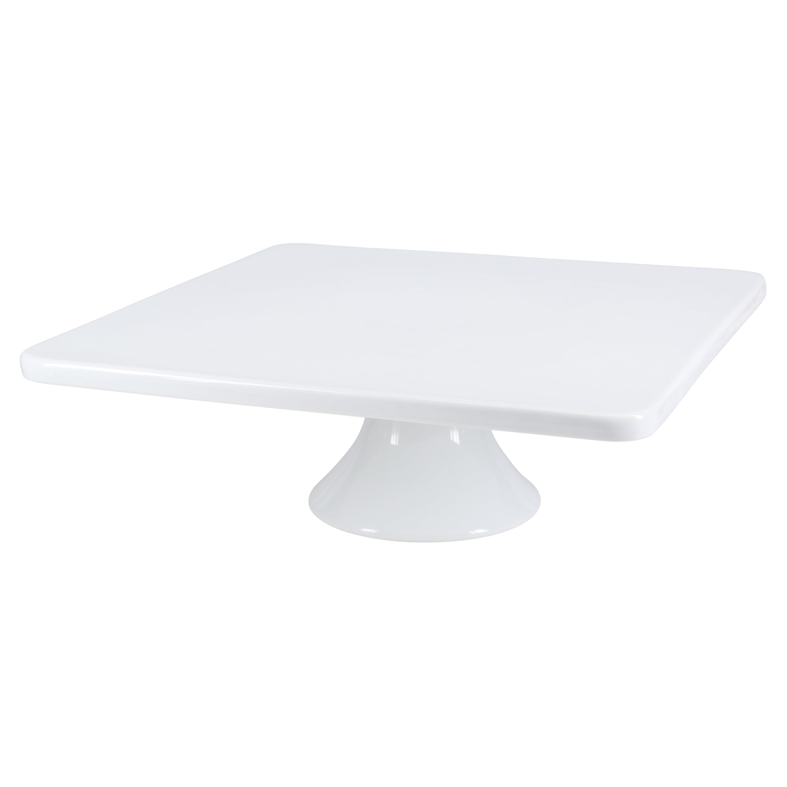 Amazon.com: BIA Cordon Bleu Everyday Porcelain Square Pedestal Cake ...