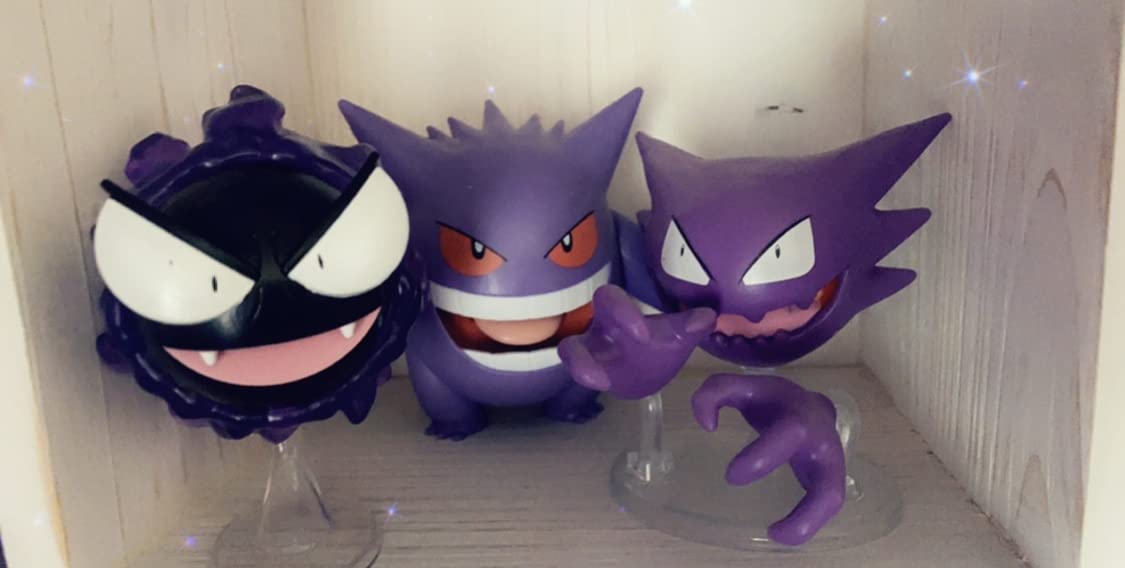 $5/mo - Finance Pokemon 3" Battle Figure Pack - Gastly | Buy Now, Pay Later