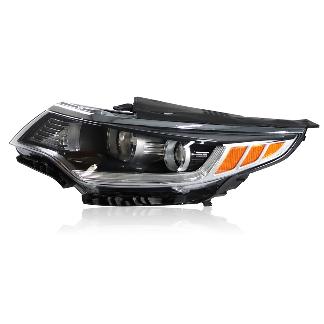Headlight Left and Right Pair of without Bulbs Compatible with Optima ...