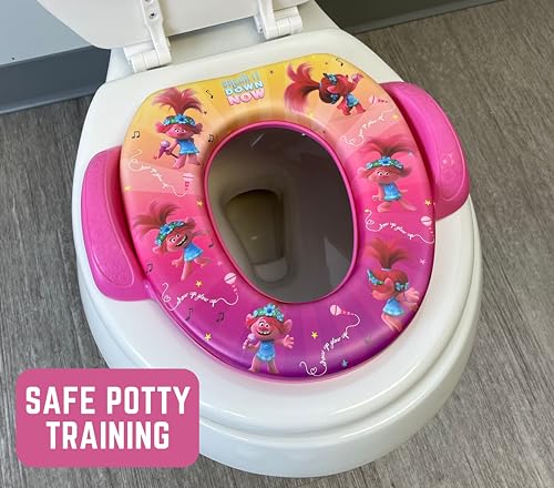 Snapklik.com : NBC Universal Trolls Soft Potty Seat