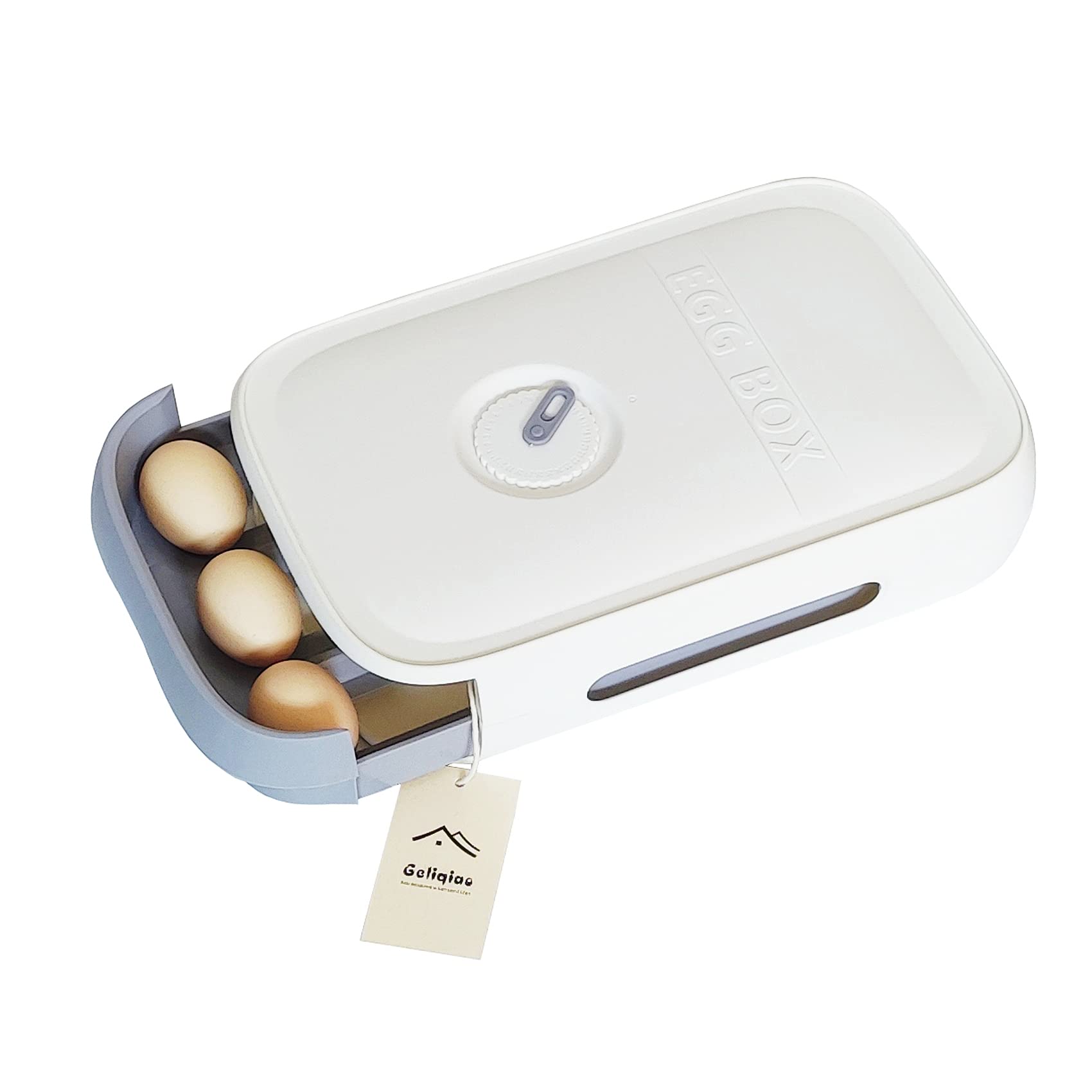 Buy Rolling Egg Holder Countertop Auto Scrolling Egg Tray for ...