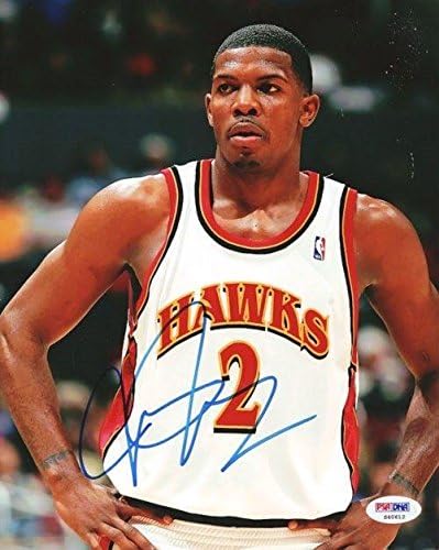 Joe Johnson (Atlanta Hawks) Signed Photograph - Authentic 8x10 - PSA ...