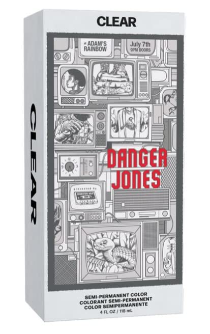 Amazon.com : Danger Jones Semi-Permanent Hair Color (Clear) : Beauty ...