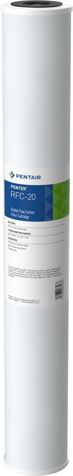 Snapklik.com : Pentair Pentek RFC-20 Carbon Water Filter, 20-Inch ...