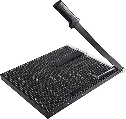 Kosh Paper Cutter Guillotine, 18 Inch A3 Paper Cutting Board, 12 Sheets ...