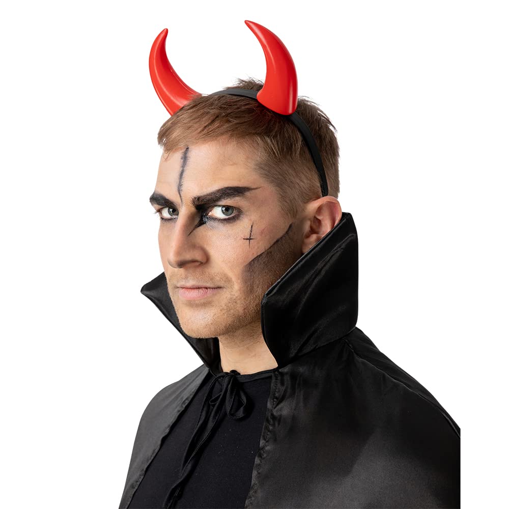 Wicked Costumes Devil Headband Adult Fancy Dress Accessory : Amazon.co ...