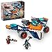 Amazon.com: LEGO Marvel Rocket’s Warbird vs. Ronan, Buildable Super ...