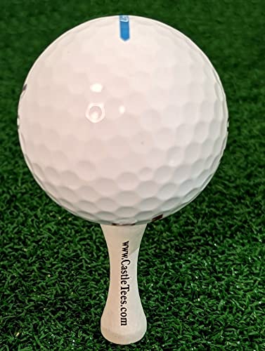 Castle Tees Bamboo 40 Premium Super Strong Fast Swing Golf Tees ...