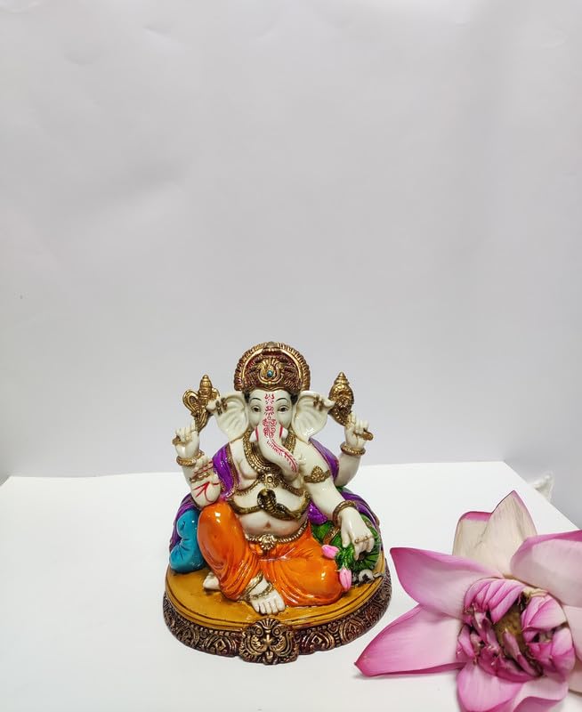 Buy PRATIMA Polyresin Ganesh Idol|Vinayaka Statue|Ganpati Murti|Ganesha ...