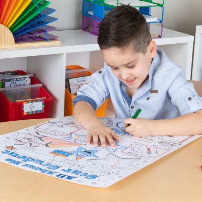 Snapklik.com : Ready-to-Decorate All About Me Star Student Posters