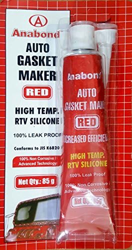 Anabond 666T-MAX | Automotive RTV Silicone Gasket Maker | 100g (Pack of ...