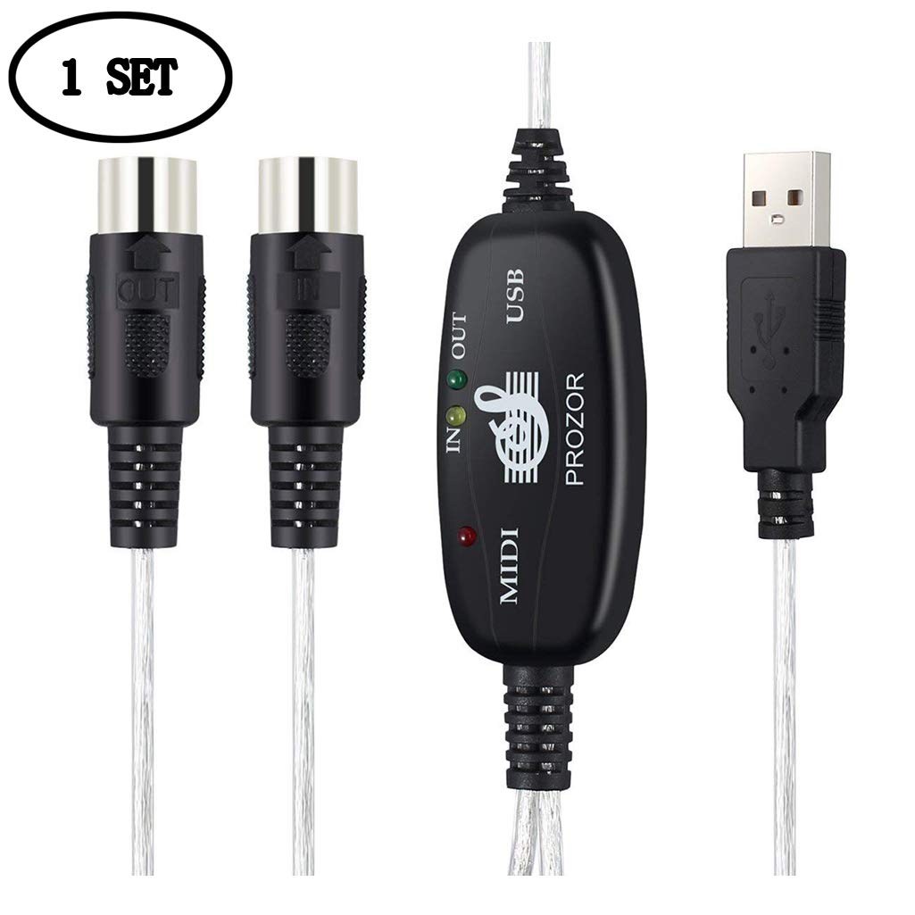 Buy BIEE USB to Midi Interface Adapter Cable, USB to Midi Adapter ...
