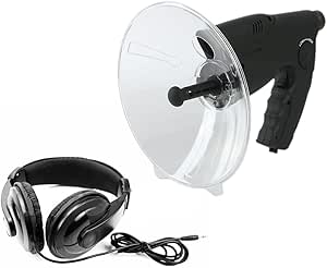 jackfru Directional Microphone Parabolic Microphone Listening Device ...