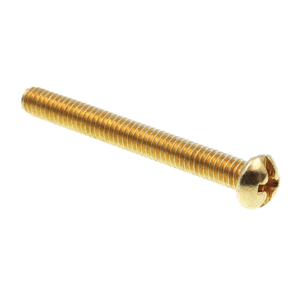 Amazon.com: Prime-Line 9003778 Machine Screw, Round Head, Slotted ...