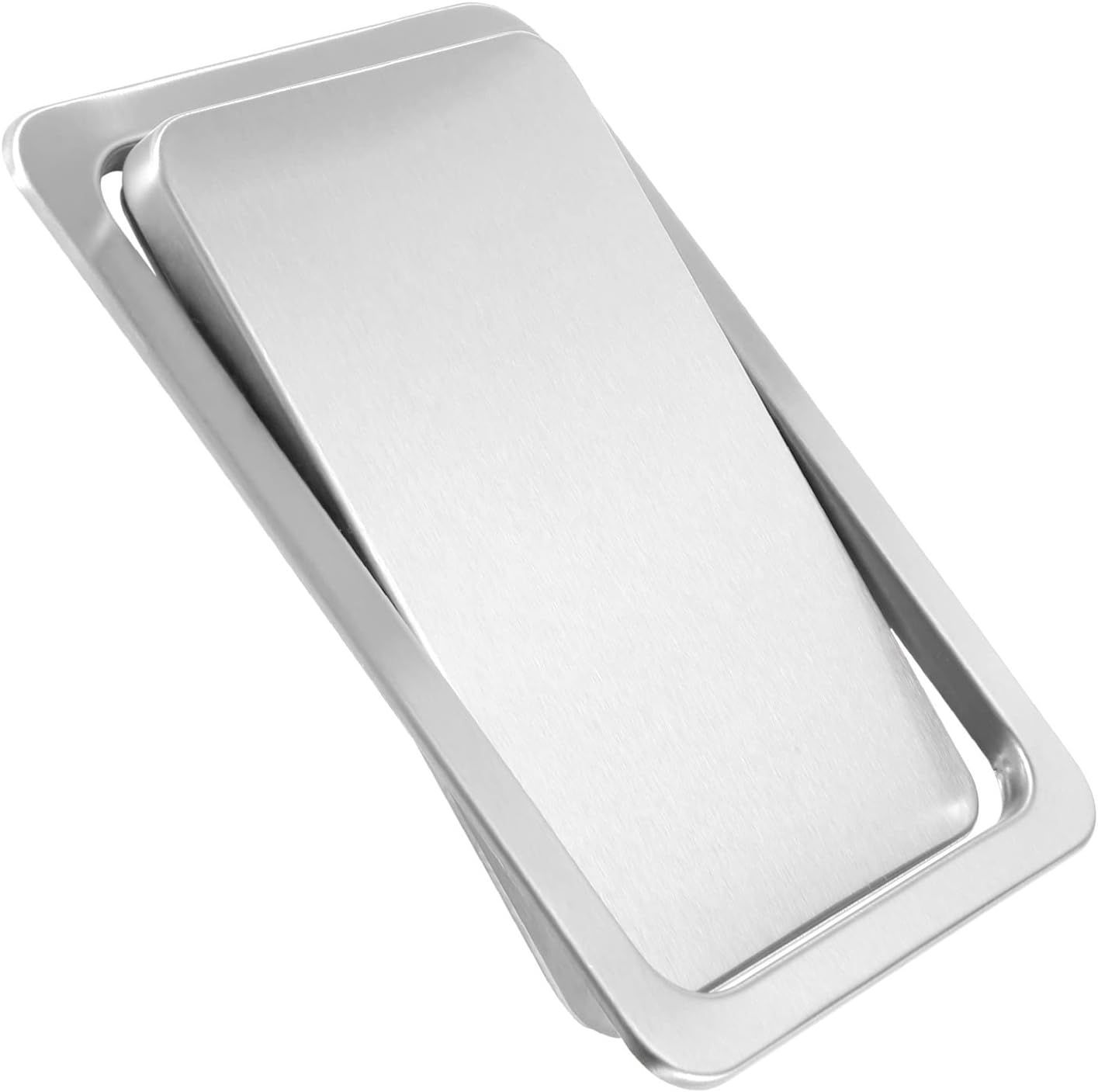 Giilayky Stainless Steel Garbage Flap Lid Trash Bin Cover Flush Built ...