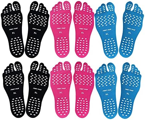 Amazon.com: Beach Foot Pads Barefoot Adhesive Invisible Shoes Stick on ...