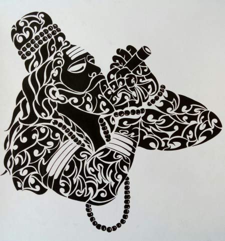 Lionston Maha Dev Shiv JI Stickers Exterior Stickers & Decals Windows ...