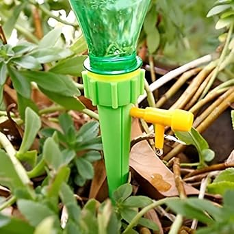 SR Drip Irrigation kit for Home Garden, Self-Watering Spikes for Plants ...