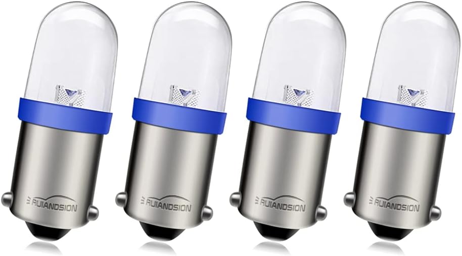 Amazon.com: Ruiandsion BA9S LED Bulb 120V AC/DC Miniature Bayonet 9mm ...