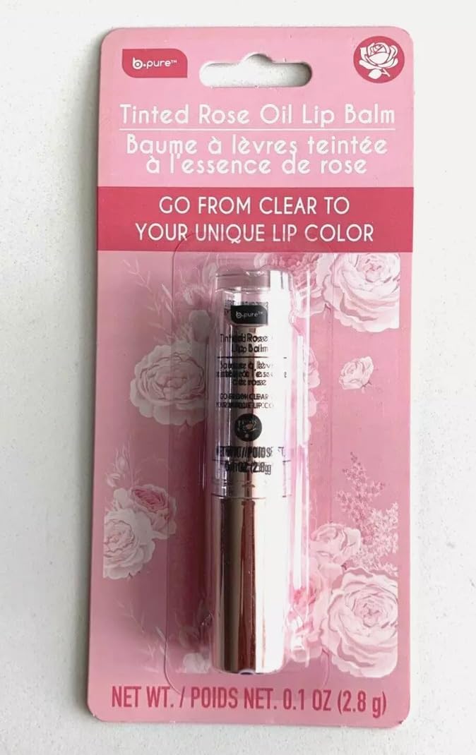 Amazon.com : Generic Rose Oil Tinted Lip Balm, Clear : Beauty ...