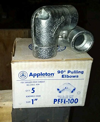PFFL100 APPLETON 1 INCH 90° Pulling Elbow: Amazon.com: Tools & Home ...