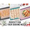 Amazon.com: Zulay Kitchen 2-Pack Silicone Baking Mat - 16.5"x11.6 ...